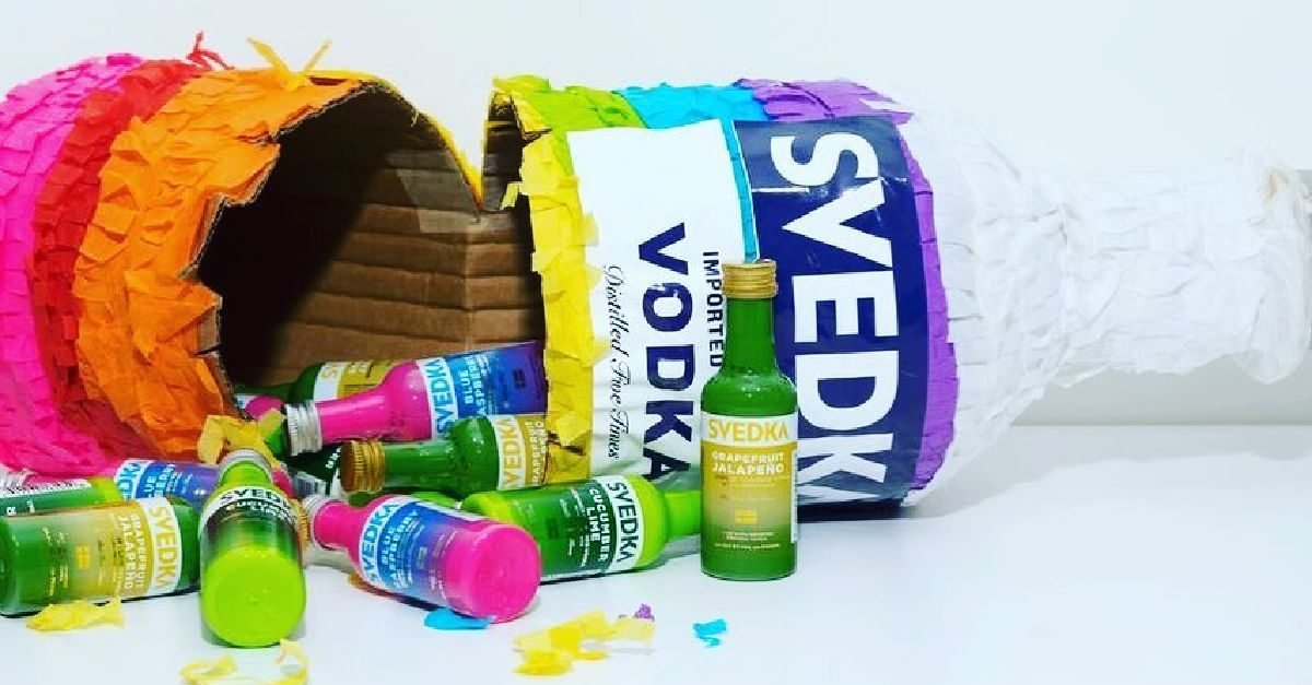 These Pinatas Are Filled With Mini Booze Bottles And Perfect For Pool ...